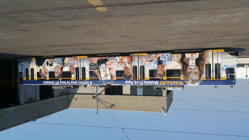 Regional Transit Train Wraps | EastBay Wraps & Signs Co. INC